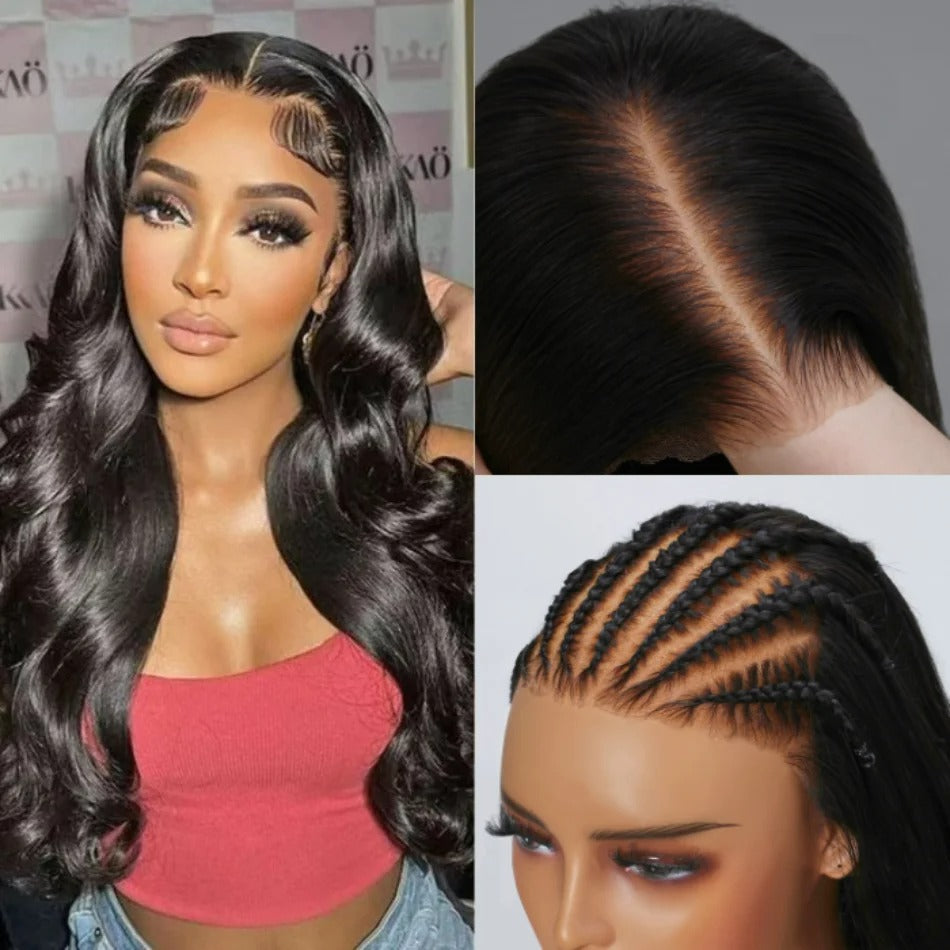 Bye~Bye~KNOTS HD Swiss Lace 7x5 Closure Pre-plucked Hairline Wig - Bod ...