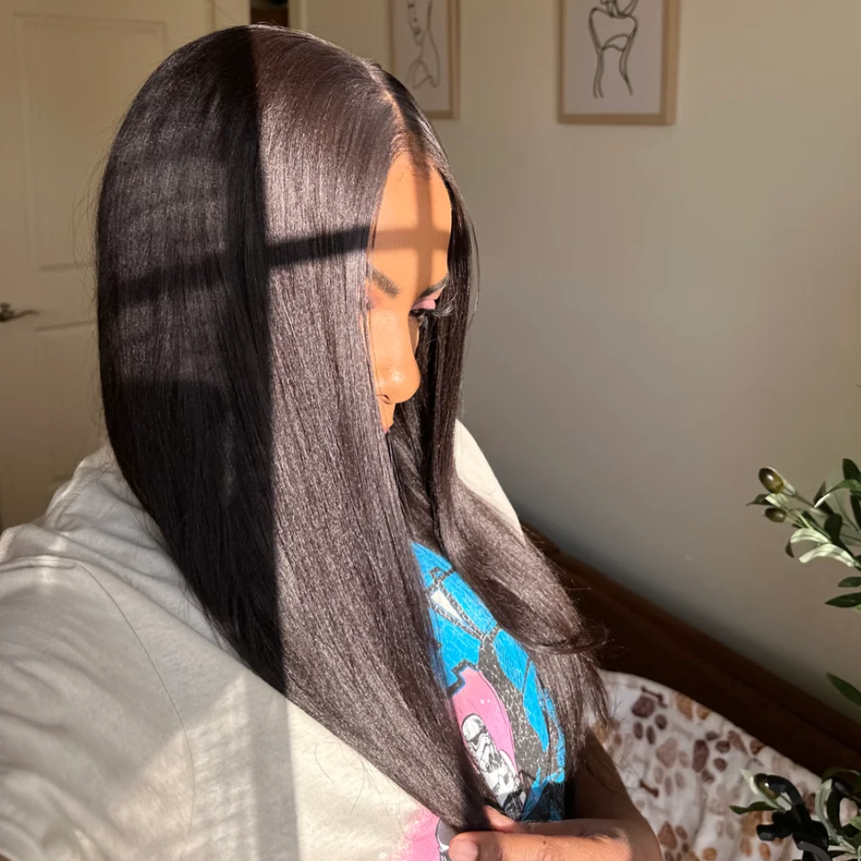 HD Lace 13x6 Fitted Cap Ear Tap Wig - Light Yaki Straight – superbwigs