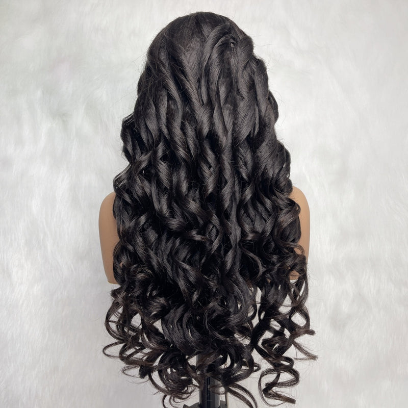 HD Lace 13x6 Fitted Cap Ear Tap Wig - Yaki Wave – superbwigs