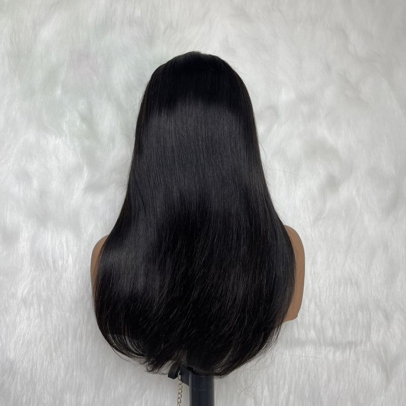 【Solo-Piece】370 HD Lace Preplucked 16inch 180% Wig - Straight – superbwigs