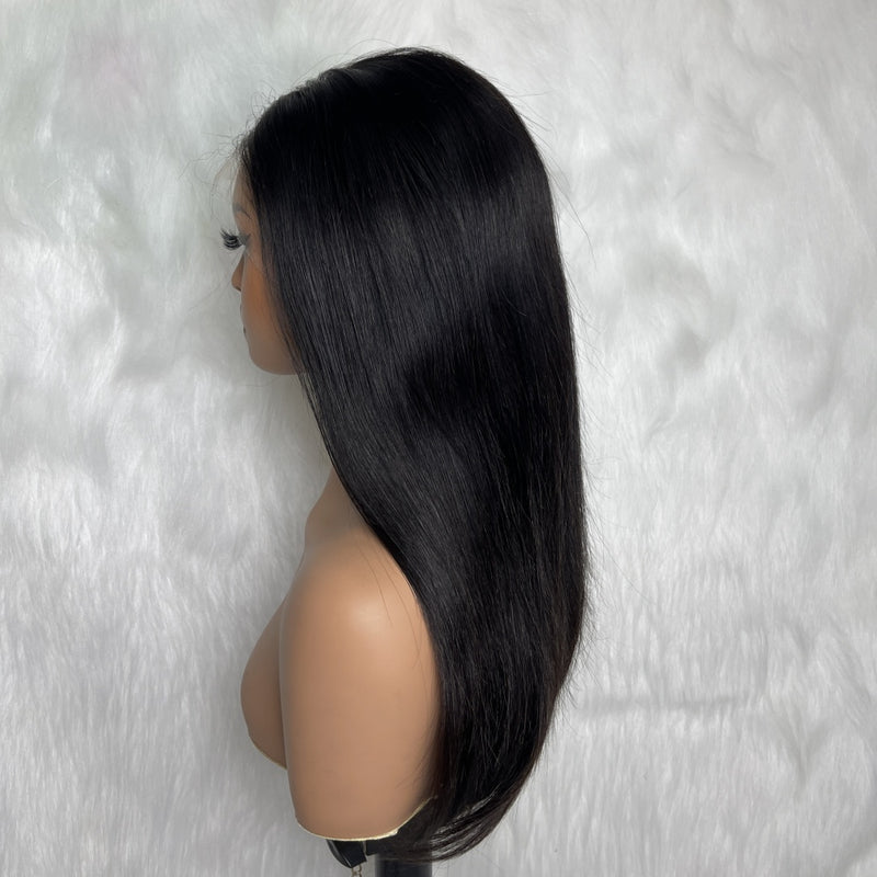 【Solo-Piece】370 HD Lace Preplucked 16inch 180% Wig - Straight – superbwigs