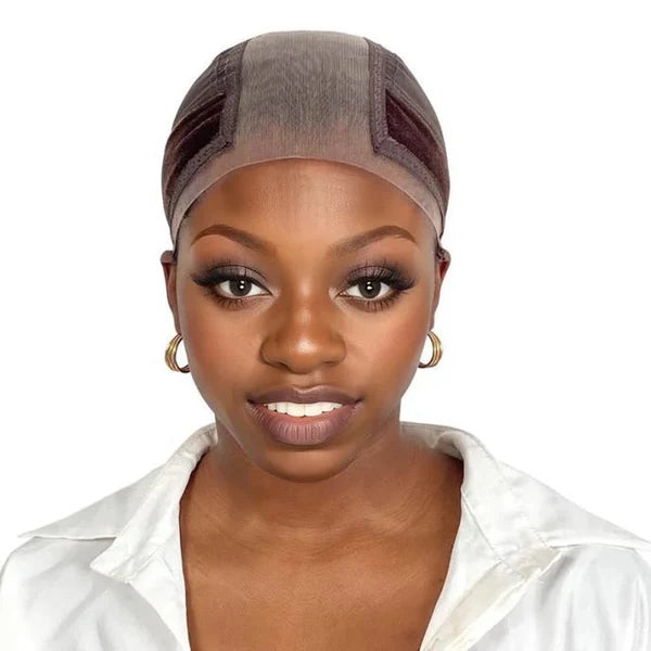 4X5 LACE VELVET HAIRBAND MESH CAP STRETCH WIG LACE HEAD COVER LACE WIG ...