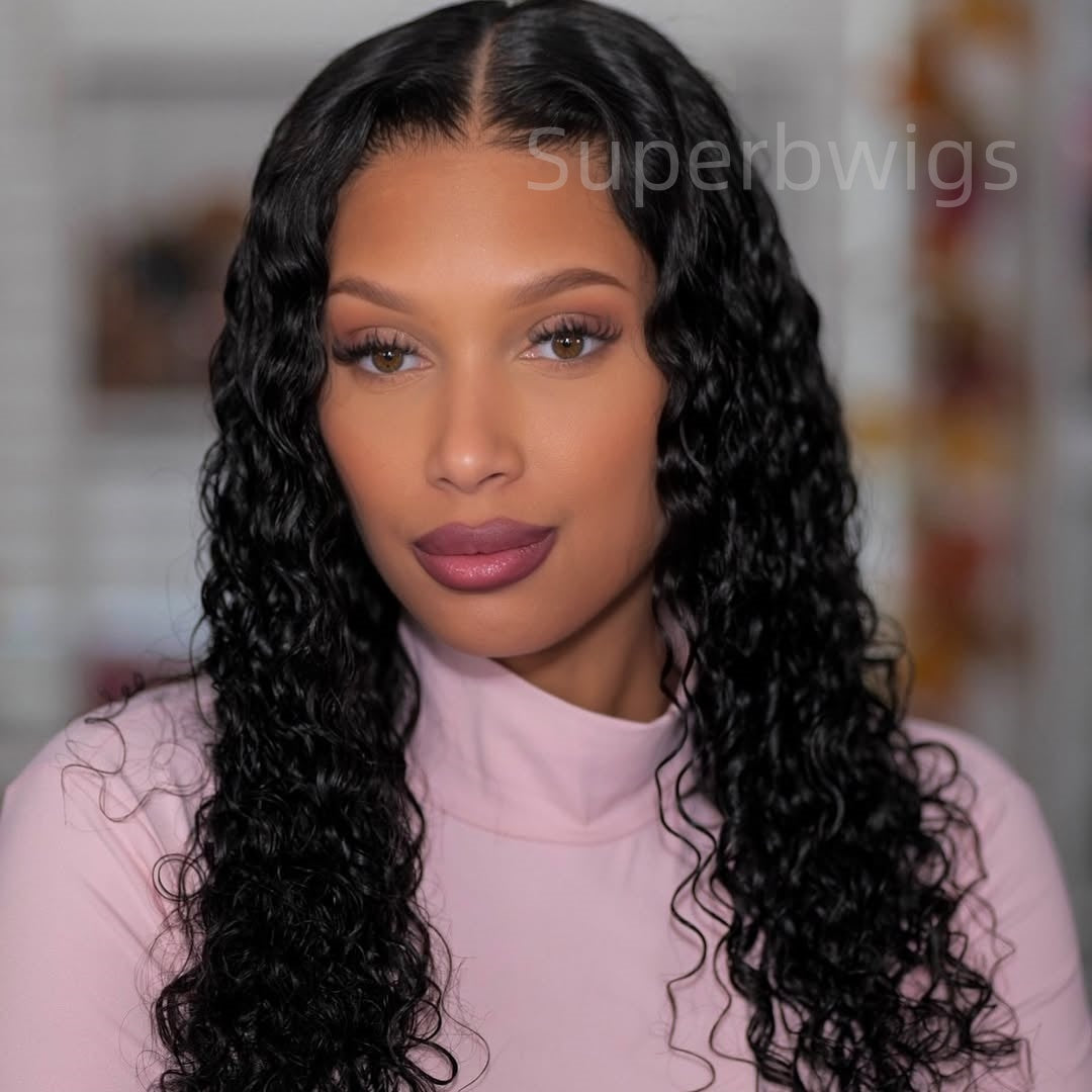 Bye~Bye~KNOTS HD Swiss Lace 7x5 Closure Pre-plucked Hairline Wig - Wat ...